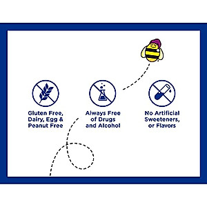 Zarbee's Natural Children's Cough Syrup + Mucus With Dark Honey Natural Grape Flavor- 4oz, Pack of 3