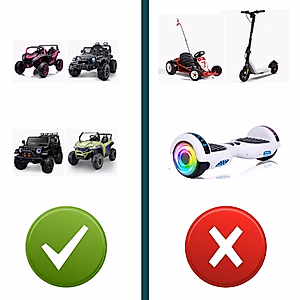 24V Charger for Ride On Car, 24 Volt Kids Battery Charger with Charging Indicator Light for Baby Carriage Ride Toy, 500mA Supply Power Adapter