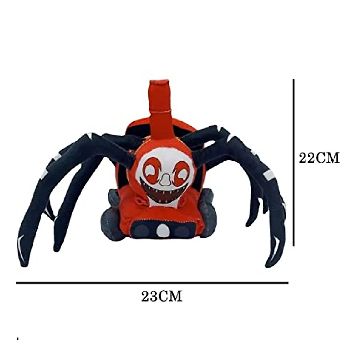 ULTHOOL Choo Choo Charles Plush, 8.5 Inches Choochoo Spider Train Plush Toys, Horror Game Stuffed Animal Doll for Kids and Fans Birthday Gifts (Style A)