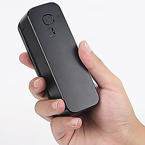 ODSD Mini Heat Sealer, Mini Bag Sealer Heat Sealer, Portable Handheld Bag Resealer Machine for Chip Bags Plastic Bags Food Storage (Black)