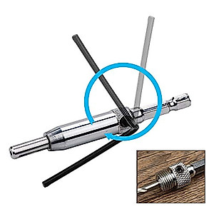 Eagles Self Centering Hinge Drill Bits for Door Cabinet - 4pcsHSS 1/4" hex Shank self Centering Predrill Bits for Woodworking,5/64" 7/64" 9/64" 11/64"