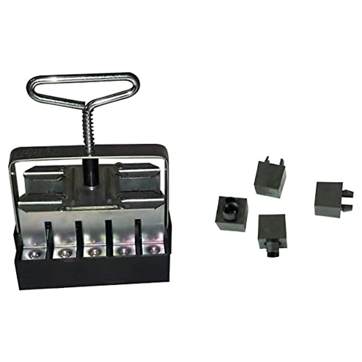 Ladbrooke Genuine Soil Block Maker - 2-Pc Set Includes Micro 20 with Cubic Inserts, Made in England