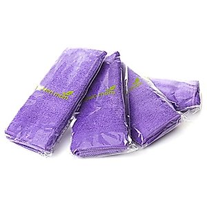 Screen Mom Screen Cleaning Purple Microfiber Cloths (4-Pack) - Best for LED, LCD, TV, iPad, Tablets, Computer Monitor, Flatscreen