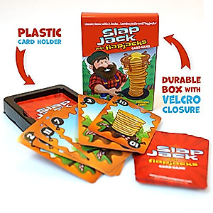 Continuum Games Slap Jack Flap Jacks Card Game - Kids Age 4 & Up