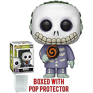 Disney: The Nightmare Before Christmas - Barrel Funko Pop! Vinyl Figure (Bundled with Compatible Pop Box Protector Case)