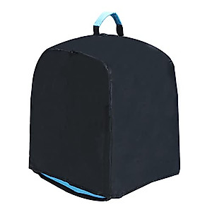 PetierWeit Bird Carrier Bird Travel Cage Parrots Travel Bag Lightweight Bird Travel Carrie Transparent Breathable Handy Crossbody Pet Travel Bag with Bottom Tray Shoulder Strap Stick Stand and Mug