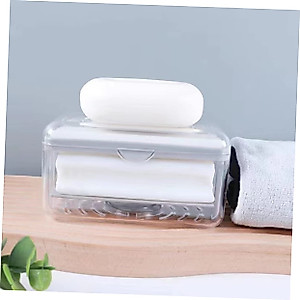 Cabilock 5pcs Soap Box Travel Soap Holder Soap Dishes for Bar Soap Travel Laundry Soap Travel Bar Soap Case Soap Dish Holder Soap Tray Soap Dish for Shower Bag Container Portable Plastic