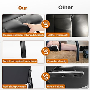 Sweetcrispy Waiting Room Chairs No Wheels Set of 2, Leather Stationary Office Reception Guest Chair with Padded Arms for Elderly Desk Conference Room Lobby Table Side Salon