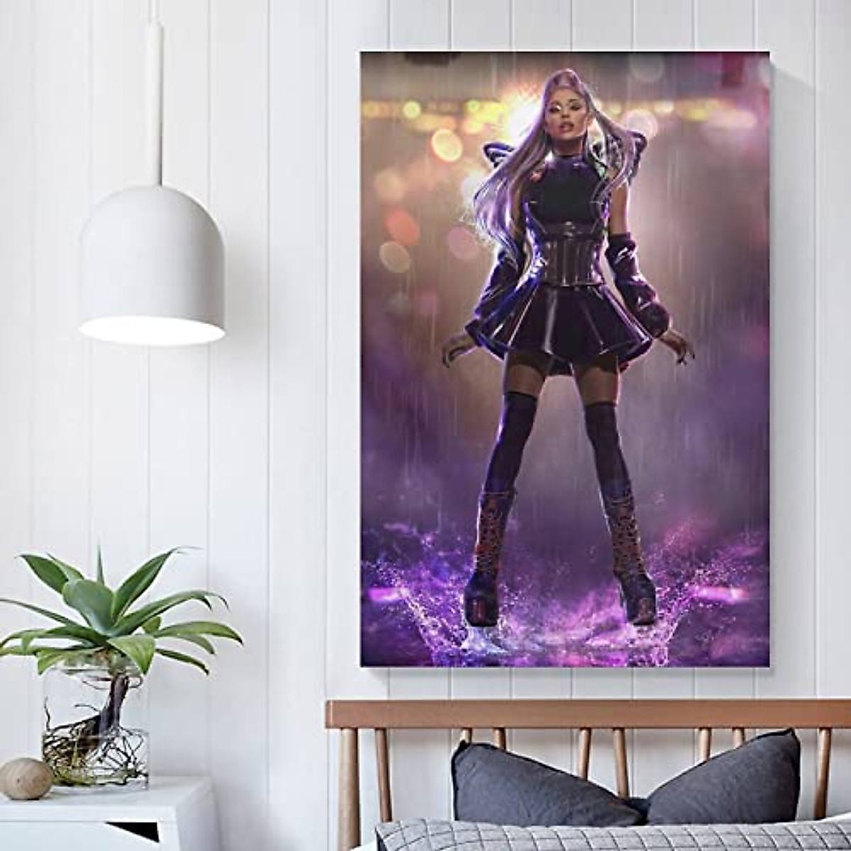BIVEE Ariana Singer Grande Poster 08x12inch(20x30cm) Decorative Painting Canvas Wall Art Living Room Posters And Prints Unframed Wall Art Gifts Decor