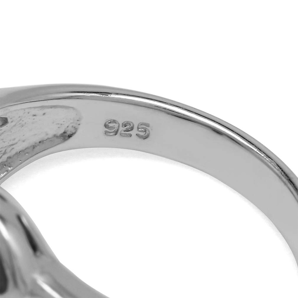 Silvershake 1.59ct. 5 Stone Natural Marquise Shape Peridot 925 Sterling Silver 3 Lines Leaf Ring Size 10