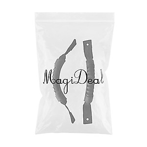 MagiDeal 1 Pair Kayak Carry Handle Strap Moulded Webbing Hand Fitting Top Luggage Replacement Accessories