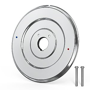 16090 Chateau Collection Escutcheon Replacement Compatible with Moen One-Handle Tub and Shower Faucet Cover Plate, Chrom