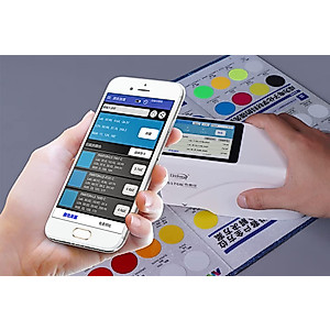 LS176B Colorimeter Colour Spectrophotometer with Pantone NCS RAL Color Cards Spectral Reflectance Curve