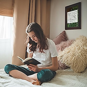 "Do Not Fear, I Am God & I Am With You" Isaiah 41:10- Bible Verse Wall Art- 8x10"- Scripture Wall Print-Ready to Frame. Typographic on Floral Photo Design. Home & Office Décor. Great Christian Gift.