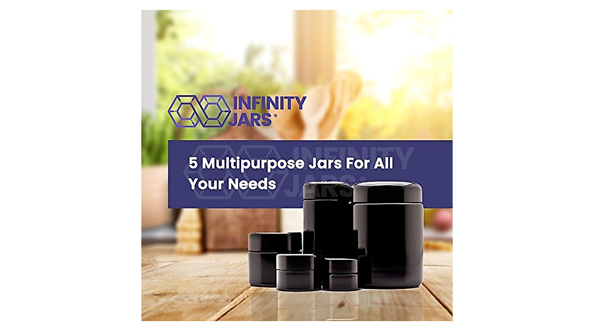 Infinity Jars Screw Top Gift Pack - Ultimate Storage Solutions