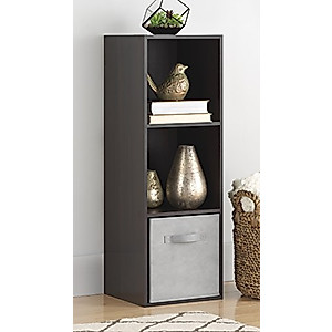 Whitmor Cube Organizer 3-Section, Espresso