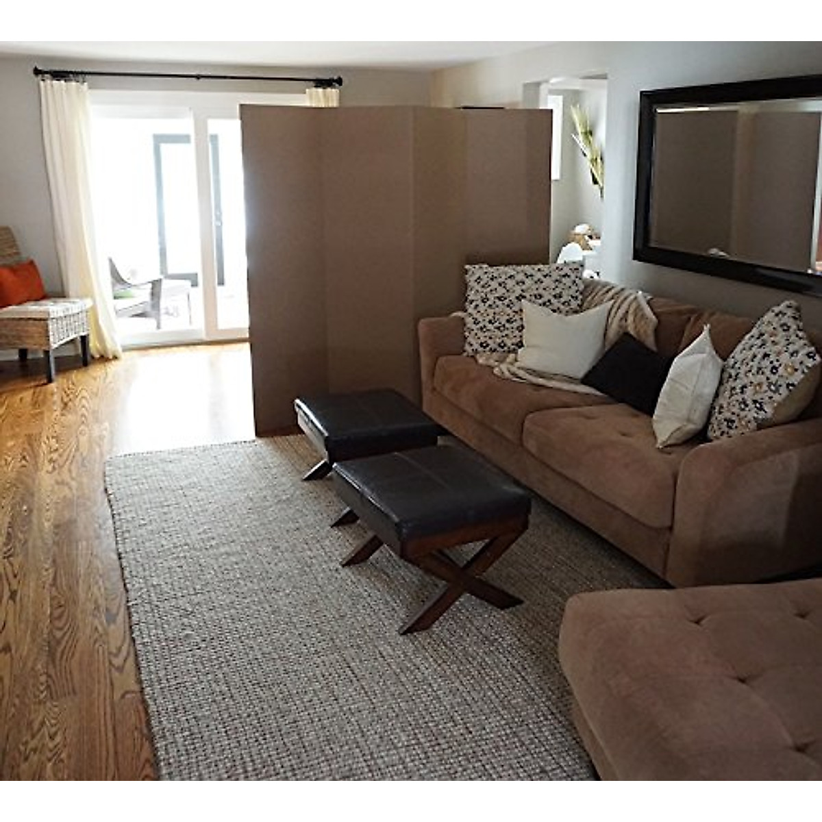 Privacy Room Divider (2-Pack) - Kraft