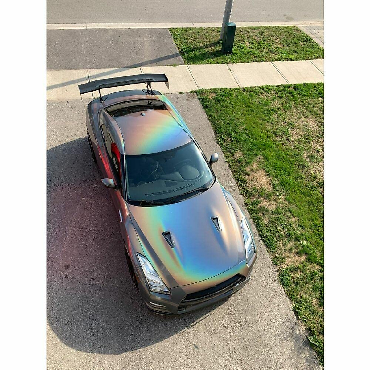 3M 1080 GP281 Gloss FLIP Psychedelic 5ft x 1ft (5 Sq/ft) Car Wrap Vinyl Film