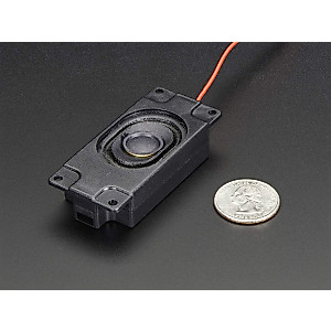 Adafruit Stereo Enclosed Speaker Set - 3W 4 Ohm