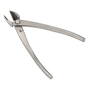 Hand Forged Bonsai Concave Branch Cutter, 165mm Round Concave Branch Cutter, Stainless Steel Bonsai Tree Knob Cutter Concave Cutter, Bonsai Cutting Tool for Garden