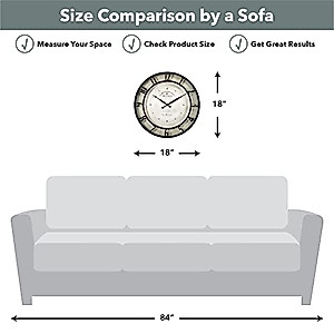 FirsTime & Co.® Kensington Wall Clock, Brown