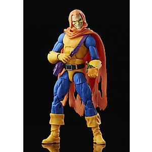 Spider-Man Marvel Legends Series 6-inch Hobgoblin Action Figure Toy, Toy Biz Inspired Design, includes 3 Accessories: Glider, Pumpkin Bomb, Satchel