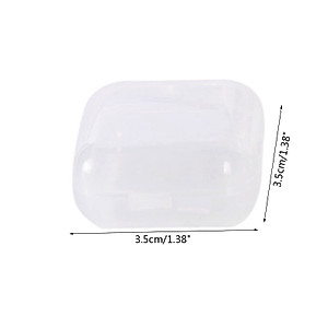 Ankexin 10x Mini Plastic Storage Container Box Portable Medicine Holder Storage Organizer Jewelry Packaging for Earring