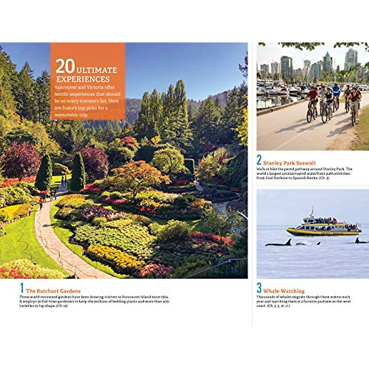 Fodor's Vancouver & Victoria: with Whistler, Vancouver Island & the Okanagan Valley (Full-color Travel Guide)