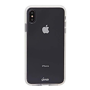 Sonix Clear Case for iPhone Xs Max and Tempered Glass Screen Protector [Military Drop Test Certified] Clear Case and Screen Protector Bundle Pack for Apple iPhone Xs Max