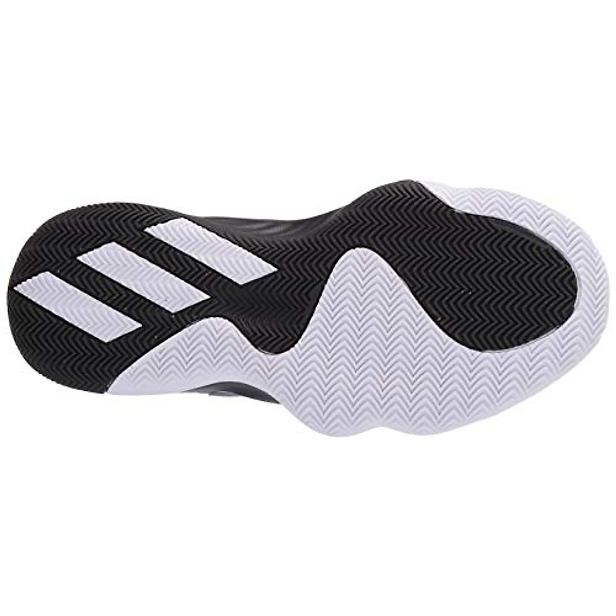 adidas Women's D.O.N. Issue #1 Basketball Shoe, FTWR White/core Black/core Black, 11