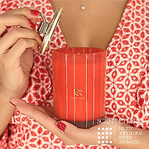 ESNA HOME Luxury Highly Scented Soy Candle | Natural Lavender Essential Oils Aromatherapy Candles for Relaxation | Unique Gifts for Women | Living Room Decor | 8.8oz 50 Hours Long Lasting Clean Burn