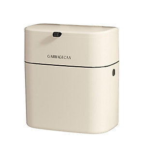 EXCBIOZ Hanging Trash Can,Wall Mounted Hanging Trash Bin with Lid Multifunction Collection Box Household for Waste Paper Trash Collection Artifact, 10.03x5.90x11.14in, Dual-purpose model