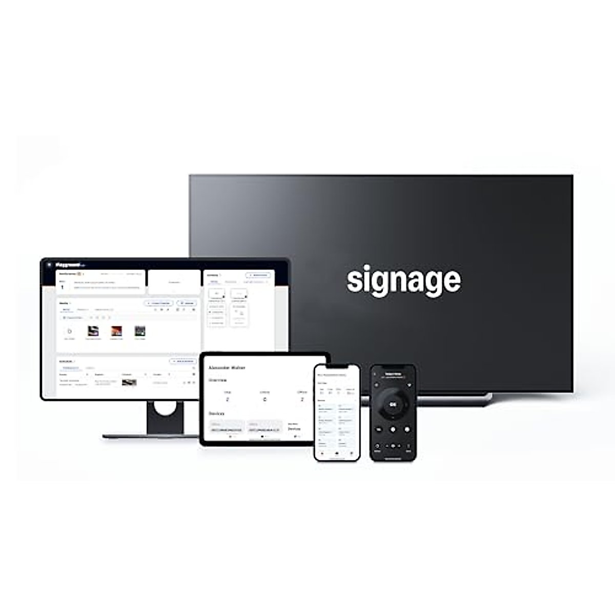 Amazon Signage Stick - digital signage media player - quad-core SoC, 4K video streaming and playback, WiFi 6E