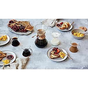 Chemex Classic Series, Pour-Over Glass Coffeemaker, 10 Cup - Exclusive Packaging