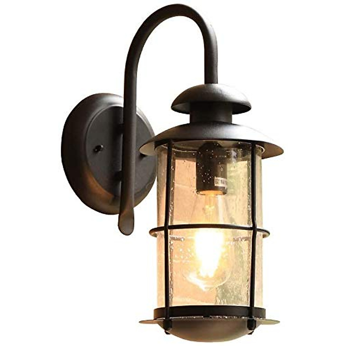 Outdoor wall light American Waterproof Outdoor Courtyard Home Door Garden Balcony Wall Sconce Outdoor Simple Corridor Villa Aisle Aluminum Wall Light E27 Lawn Wall Hanging Lamp Hanging Wall Mount Ligh