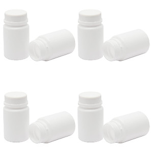 Aicosineg 20Pcs 2.12oz Lab Dropping Bottles PE Plastic Bottles Lab Eye Dropper Bottles Squeezable Eye Liquid Drop Bottle Small Mouth Drop Bottles Sample Seal Storage Bottles with Cap for Travel White
