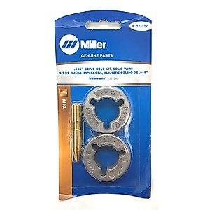 Drive Roll Kit, 2 Roll, V-Grooved, 0.045