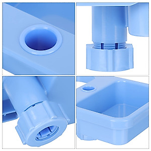 Cabilock Accessory Tray Iv Stands Accessory Tray Holder Plastic Storage Plate Sundries Storage Organizer for Iv Pole or Microphone Stand Equipment