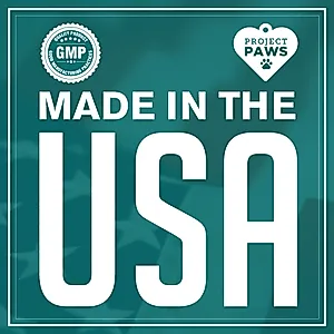 Project Paws Same for Dogs - Liver Support for Dogs with Vitamin B - Cognitive Dog Supplement - S Adenosyl Methionine for Dogs - 60 ct.