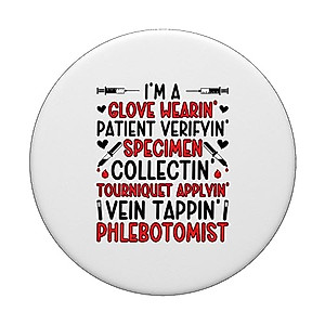 Phlebotomist Definition Phlebotomy Phlebotomist PopSockets Standard PopGrip