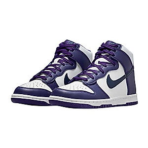 Nike Youth Dunk High GS DH9751 100 Electro Purple Midnght Navy - Size 4.5Y