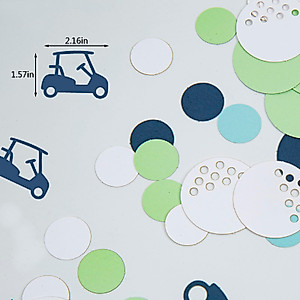 220Pcs Golf Confetti for Themed Party Decor
