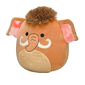 Squishmallows Original 14-Inch Chienda Brown Wooly Mammoth with Tusks - Large Ultrasoft Official Jazwares Plush