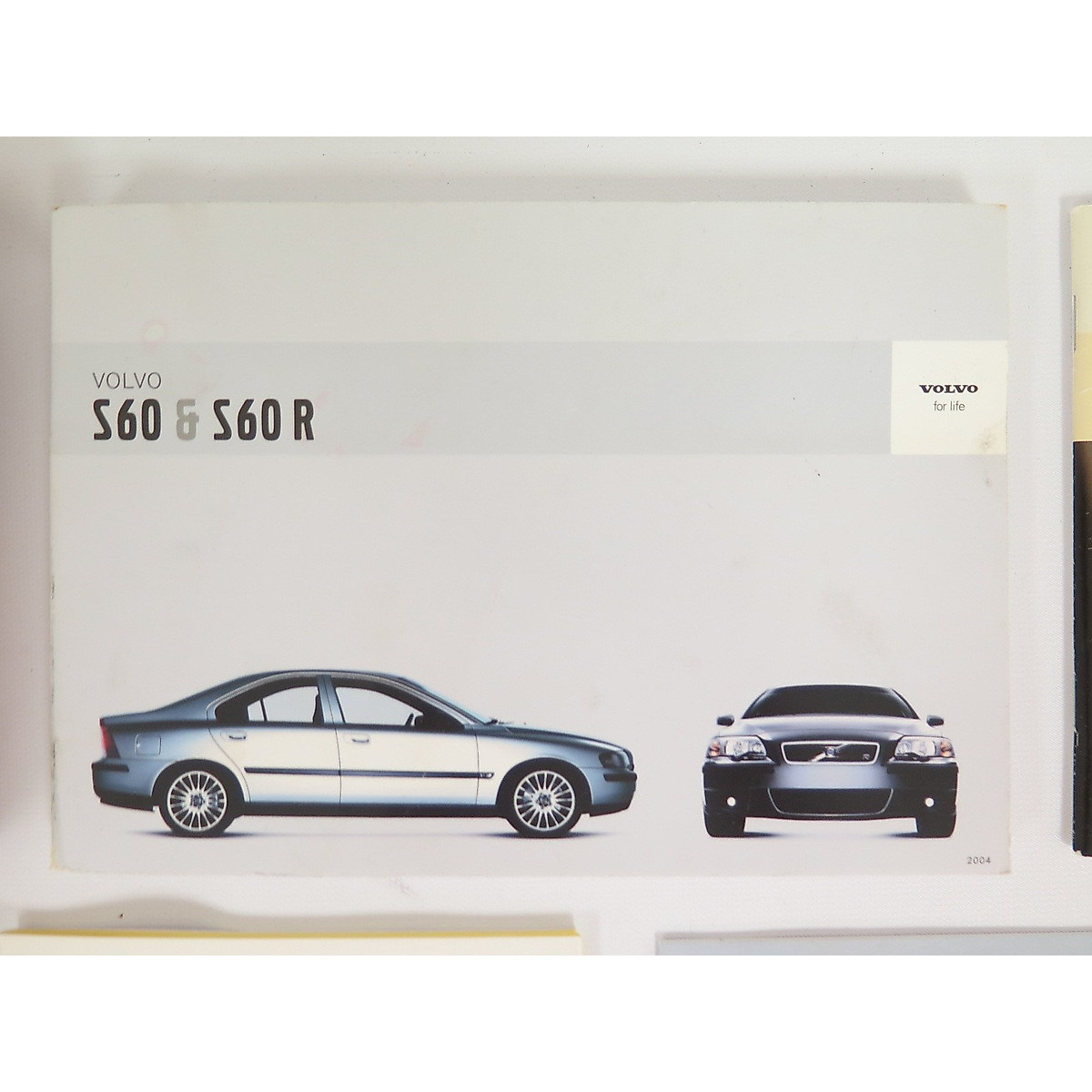 VOLVO 2004 S60 & S60R ORIGINAL OWNERS MANUAL KIT