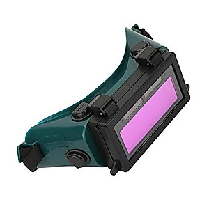 Hilitand Automatic Dimming Welder Eye Glasses Solar DIN16 Auto Darkening Eye Mask Welding Goggles Eye Protective Glasses(Dark Green)