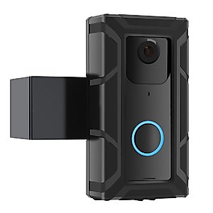 Zortwury Anti-Theft Blink Doorbell Mount, No Drill Doorbell Mounting For Blink Video Doorbell，Blink Video Doorbell Holder, Easy to Install, Fit for Blink Doorbell Camera
