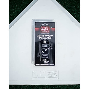 Rawlings | Dual Pitch Counter | Baseball/Softball | Home & Visitor Pitch Counts
