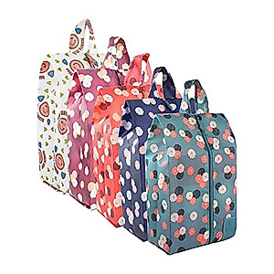 Zmart Shoe Bag, Shoe Bags for Travel Storage, Gift Bag Storage, Travel Gifts for Women, Waterproof 5 Pack