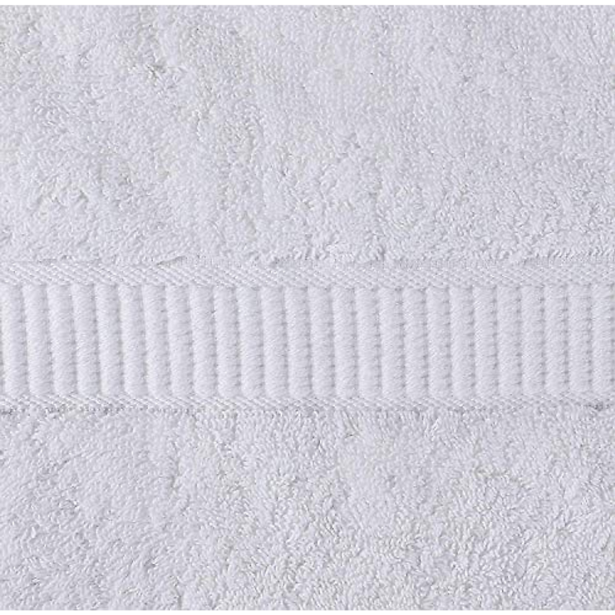 GOLD TEXTILES Premium Quality Hand Towels ( 12 Pack,White,16 x 27 Inches) - Luxury Salon Towels- Multipurpose Use for Bath, Hand, Face, Gym and Spa -Soft, Thick & Highly Absorbent (12, White)