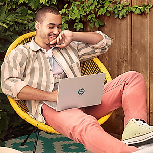 HP Newest 14 Laptop, Intel Celeron N4120 4-Core Processor, 32GB Memory, 14" HD Micro-Edge Display, 64GB Storage, Webcam, USB-C, Windows 11 Home, Bundled with 250GB External SSD & 1 Year Office 365